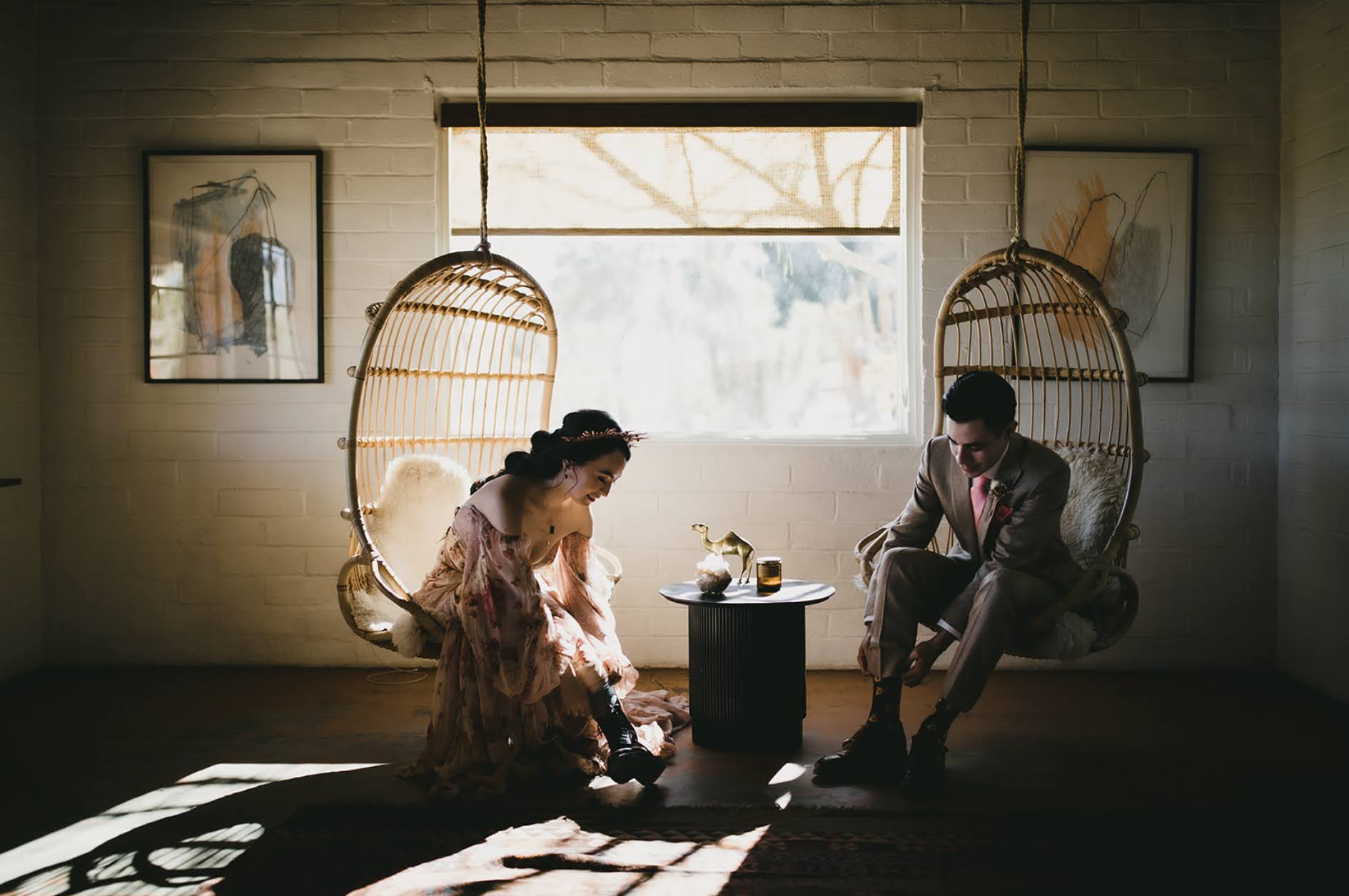Boho Elopement in the Desert | Joshua Tree National Park